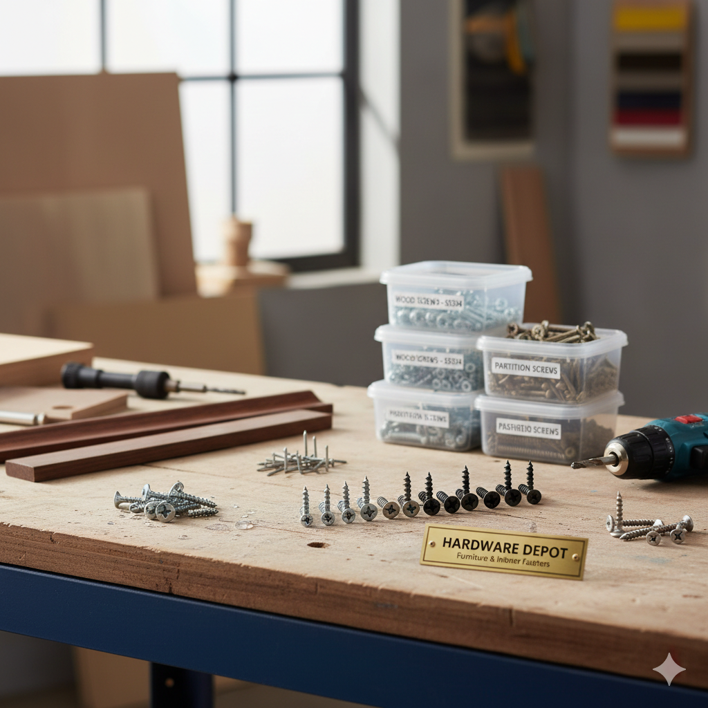 Furniture Screws & Nails for Interiors | Buy Woodworking Fasteners ...
