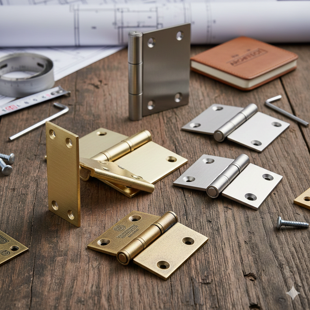 Buy Steel & Brass Door Hinges Online India | Hardware Depot