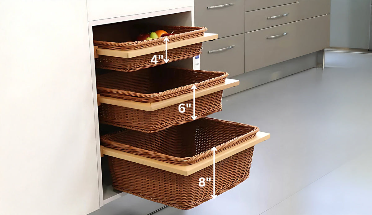 Buy Kitchen Wicker Baskets Online | Ebco & Hettich Storage – Hardware Depot