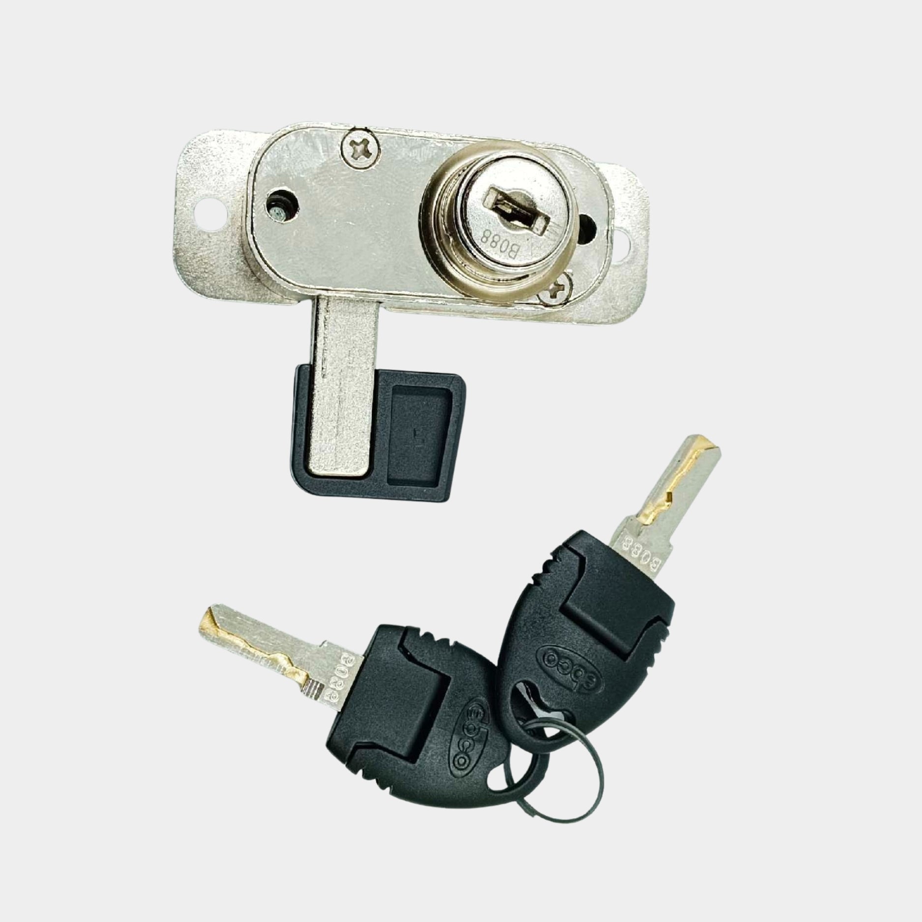 Ebco Sliding Wardrobe Lock | 19mm & 25mm Sizes | Hardware Depot