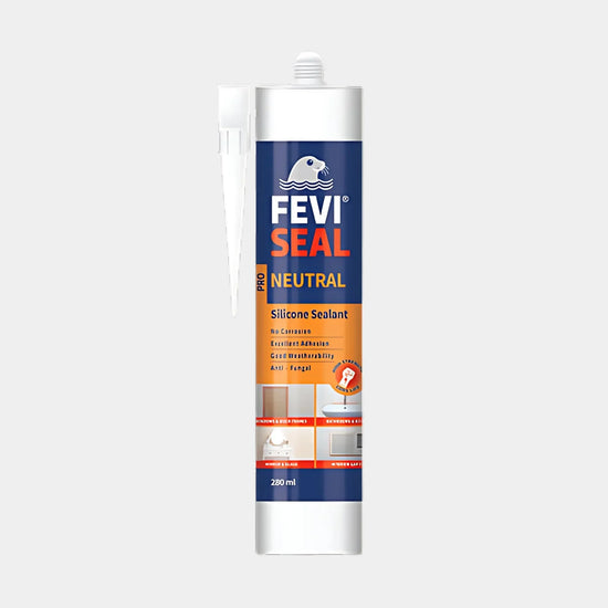 Feviseal Neutral PRO Silicone Sealant (280ml) | Hardware Depot